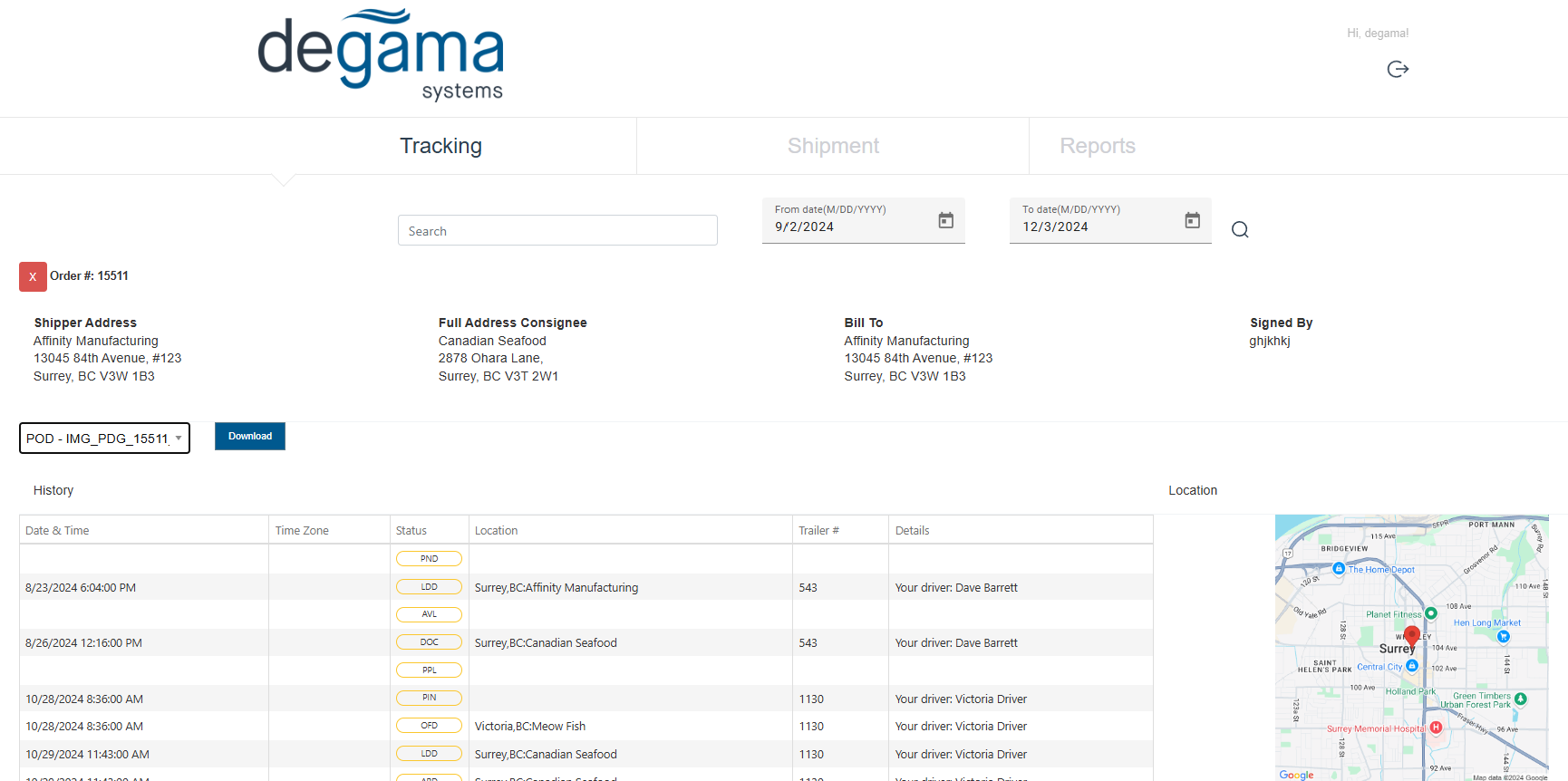 ROI Analysis: Customer Web Portal for your TMS - Degama Trucking ...